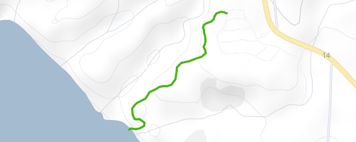 Second Beach Access Trail Hiking Trail - Port Renfrew