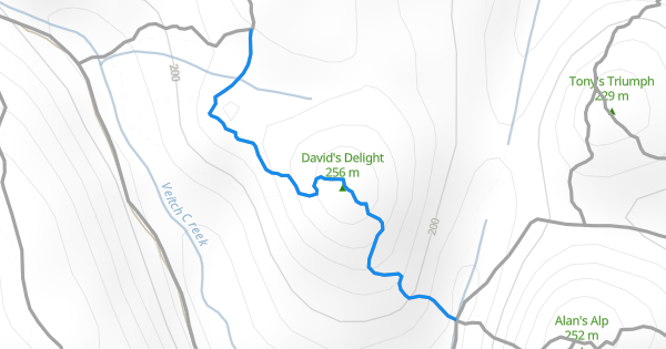 David's Delight Trail Hiking Trail - Sooke, BC