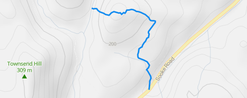Alan Trail Hiking Trail - Sooke, British Columbia