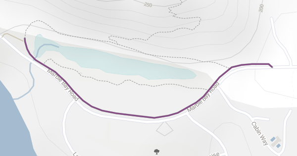 Marble Bay Roadside Pathway Multi Trail - Lake Cowichan
