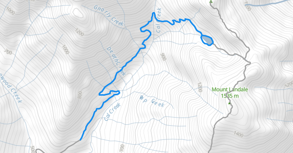 Lomas Lake Trail Hiking Trail - Lake Cowichan, BC