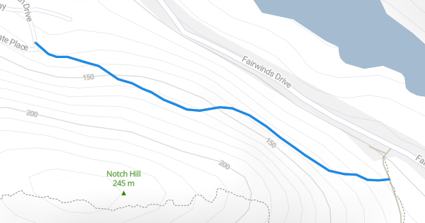 Notch Hill Lower Trail Multi Trail - Nanoose Bay, BC