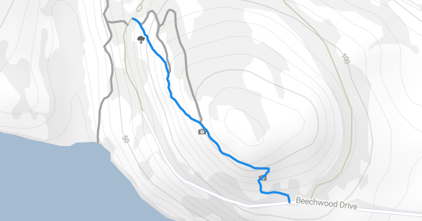 Vulture Ridge Viewpoint Trail Hiking Trail - Mayne Island