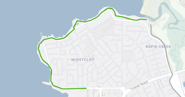 Casuarina Drive Seaside Path Mountain Biking Trail