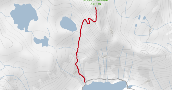 Mount Shadowfax Route Hiking Trail - Mt.Currie, BC