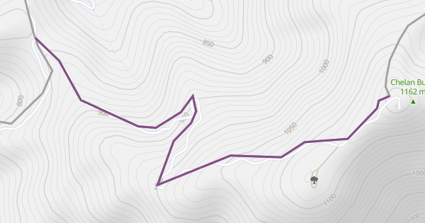 Butte Lookout Road Mountain Biking Trail - Chelan, WA