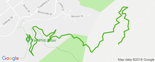 Te Whiti Riser Mountain Biking Trail - Lower Hutt