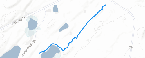 Nordegg Trail West Multi Trail - Nordegg, Alberta