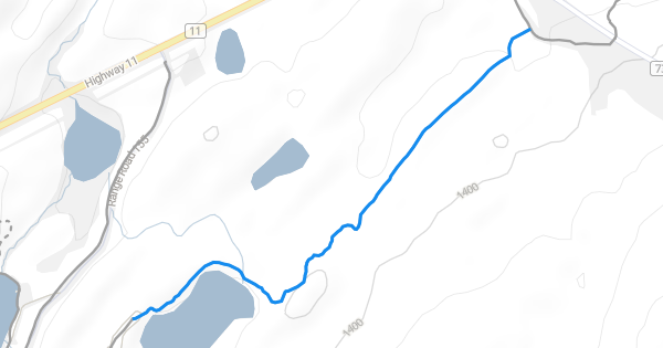 Nordegg Trail West Multi Trail - Nordegg, Alberta