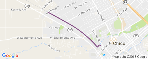 Train Tracks Bike Path Mountain Biking Trail - Chico, CA