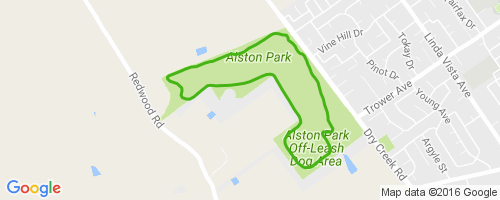 Alston Park Mountain Biking Trail - Napa, CA