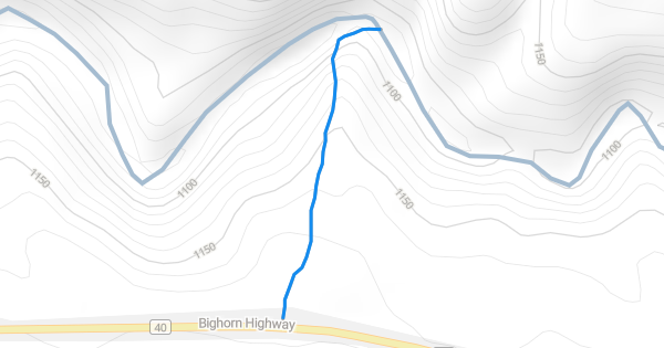 Muskeg Falls Trail Hiking Trail - Grande Cache, AB