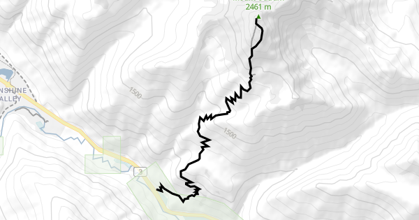 Mount Outram Trail Hiking Trail - - British Columbia