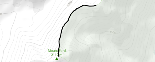Mount Ford Trail Hiking Trail - - British Columbia