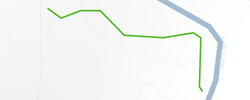 Sticta Falls Trail Hiking Trail - Valemount, BC