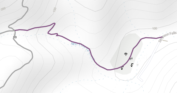 Simpson Falls Track Hiking Trail - Brisbane | Trailforks