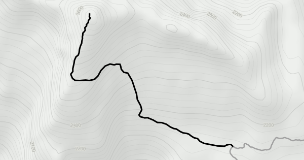 Mount Fosthall Route Hiking Trail - Revelstoke, BC