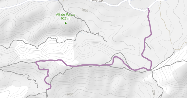 Acceso Alto del Ponce Multi Trail - Villena | Trailforks