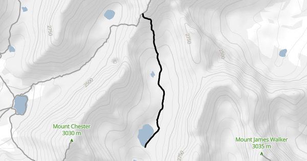 The Fortress SE Ridge Alt Route Hiking Trail - Canmore