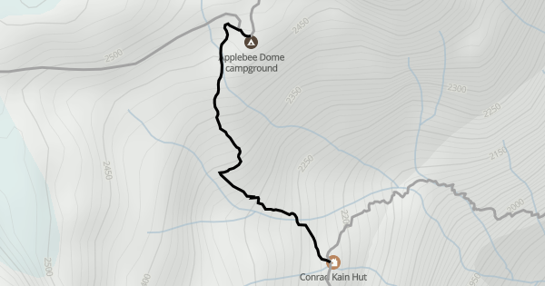 Bugaboo Spires Trail Hiking Trail - Golden, BC