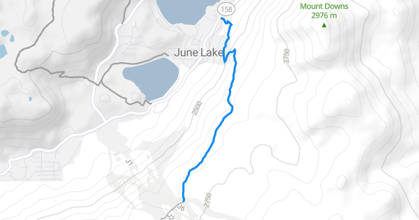 June Lake Loop Trail Multi Trail - june lake, CA