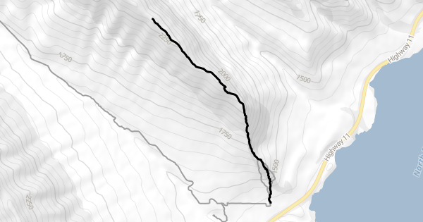 Vision Quest Ridge Route Hiking Trail - - Alberta