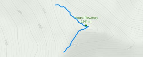 Mount Plewman Trail Hiking Trail - Rossland, BC