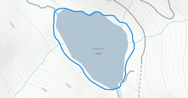 Gibson Lake Loop Trail Hiking Trail - Ainsworth, BC