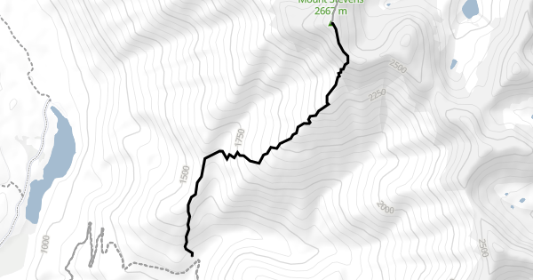 Mount Stevens Trail Hiking Trail - Wasa, British Columbia