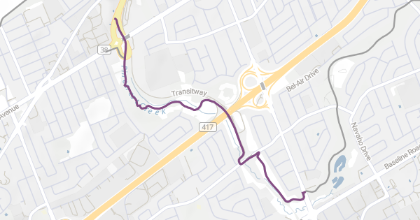 Pinecrest Creek Pathway Multi Trail - Ottawa, Ontario