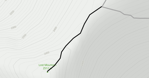 Lost Mountain Route Hiking Trail - Waterton, Alberta