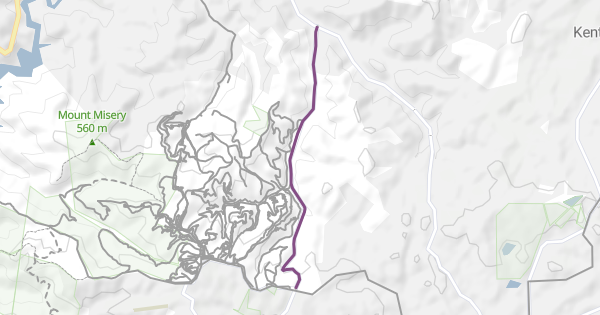 Fox Creek Road Mountain Biking Trail - Adelaide