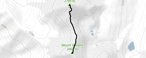 Teepee Mountain Route Hiking Trail - Wasa, BC