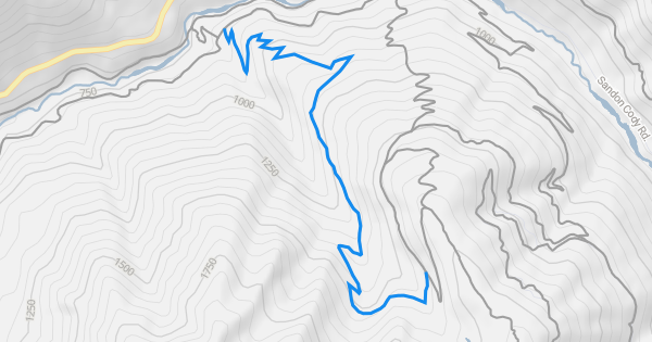 Alamo Wagon Trail Mountain Biking Trail - New Denver