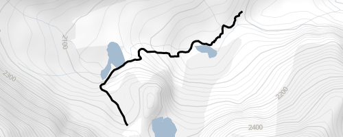 Bogart Tower Route Hiking Trail - Canmore, Alberta