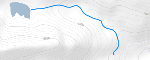 Gold Run Lake Trail Hiking Trail - Crawford Bay, BC