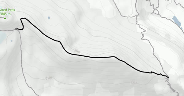 Whaleback Mountain Route Hiking Trail - - British Columbia