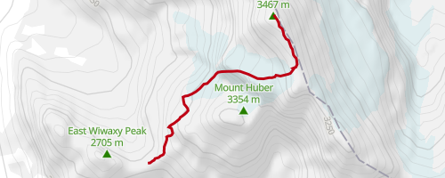 Mount Victoria Route Hiking Trail - Field, BC