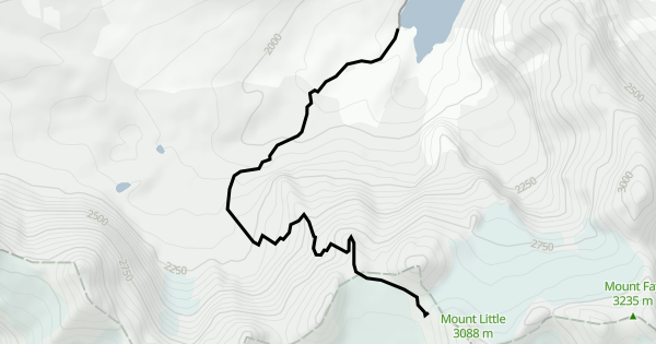 Neil Colgan Hut Route Hiking Trail - - Alberta