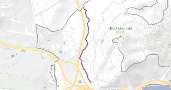 Lower Woodland Track Mountain Biking Trail - Canberra