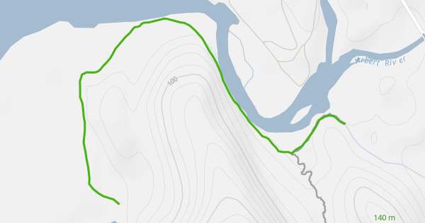 Boy Scout Camp Trail Hiking Trail - Juneau, Alaska