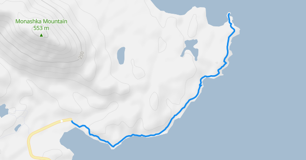 Monashka Bay Trail Hiking Trail - Kodiak, AK