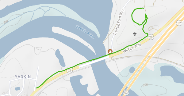 Yadkin River Park Trail Multi Trail - Salisbury, NC