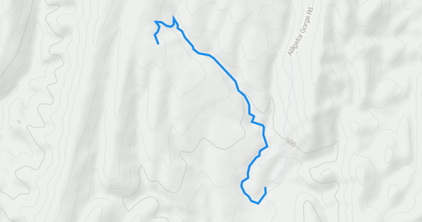 Alligator Gorge Trail Hiking Trail - Melrose