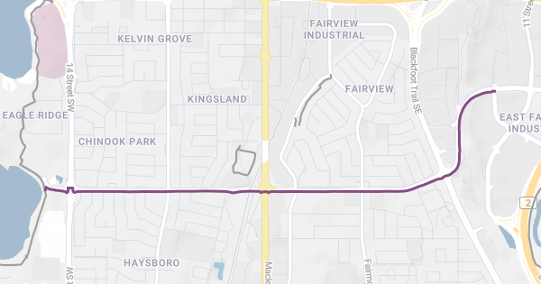 Heritage Drive Regional Pathway Multi Trail - Calgary, AB