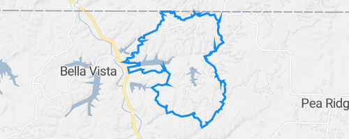 The Back 40 Loop Multi Trail - Bella Vista, Arkansas