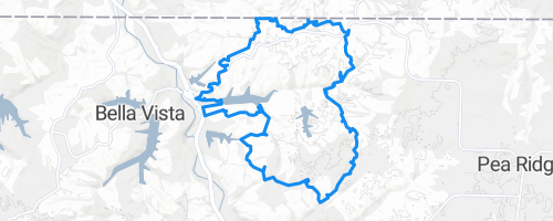 The Back 40 Loop Multi Trail - Bella Vista, Arkansas