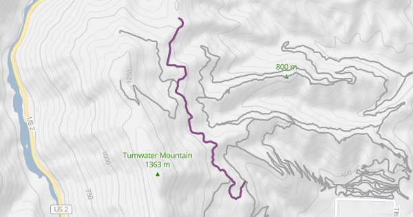 Tumwater Mountain Road FS 7701 Mountain Biking Trail - Leavenworth