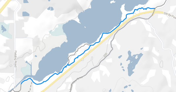 Kelly Lake Trail Mountain Biking Trail - Sudbury, Ontario