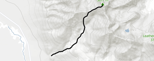 Mount Idaho Trail Hiking Trail - Challis, Idaho